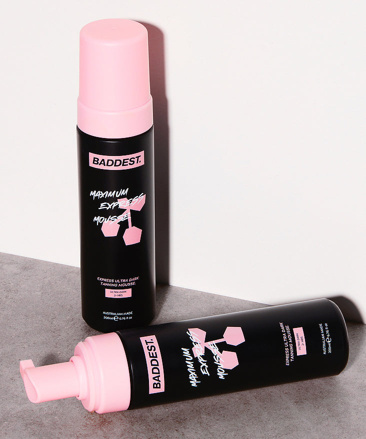 MAXIMUM EXPRESS TANNING MOUSSE – Baddest Bod